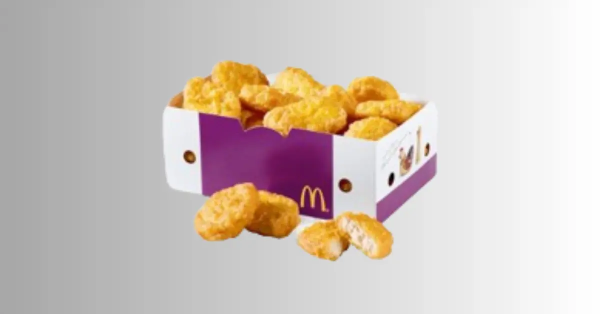 McDonald's UK 4pc Chicken McNuggets Happy Meal